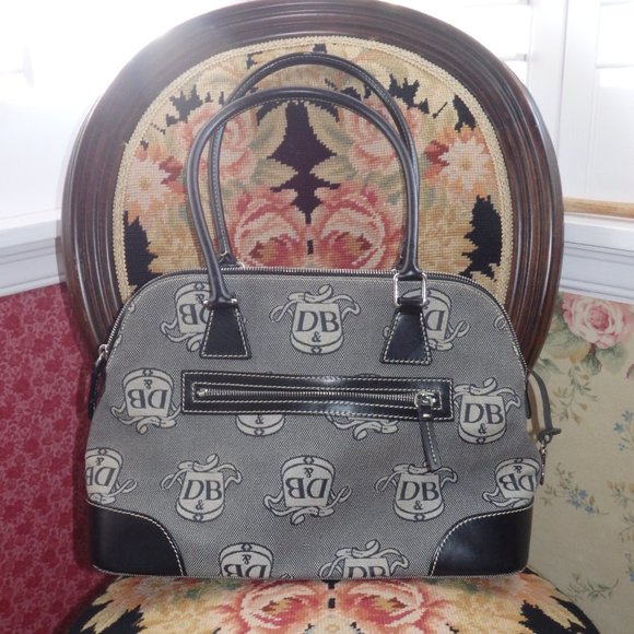 Dooney & Bourke | Bags | Dooney Bourke Donegal Crest Logo Dome Satchel ...